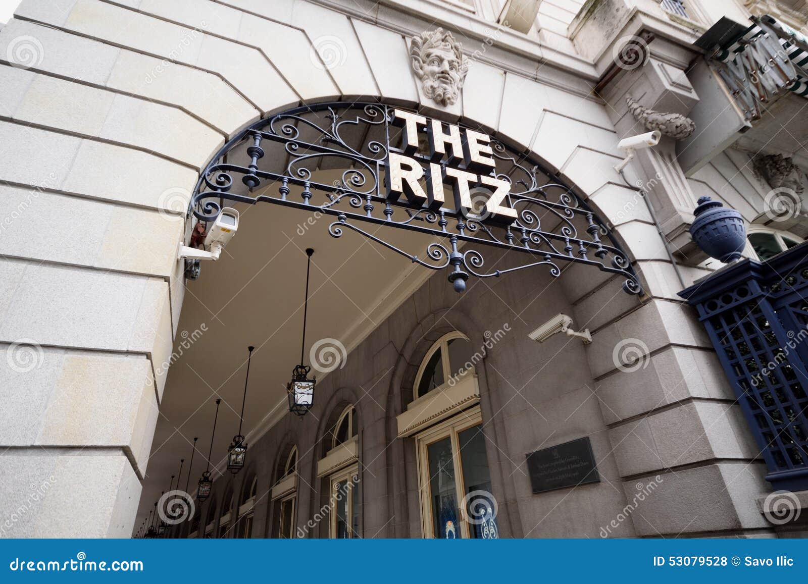 The Ritz Hotel editorial stock photo. Image of building - 53079528