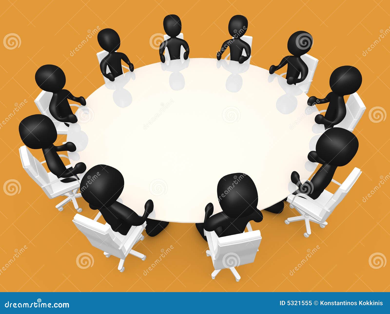 Riunione illustrazione di stock. Illustrazione di corporativo - 5321555