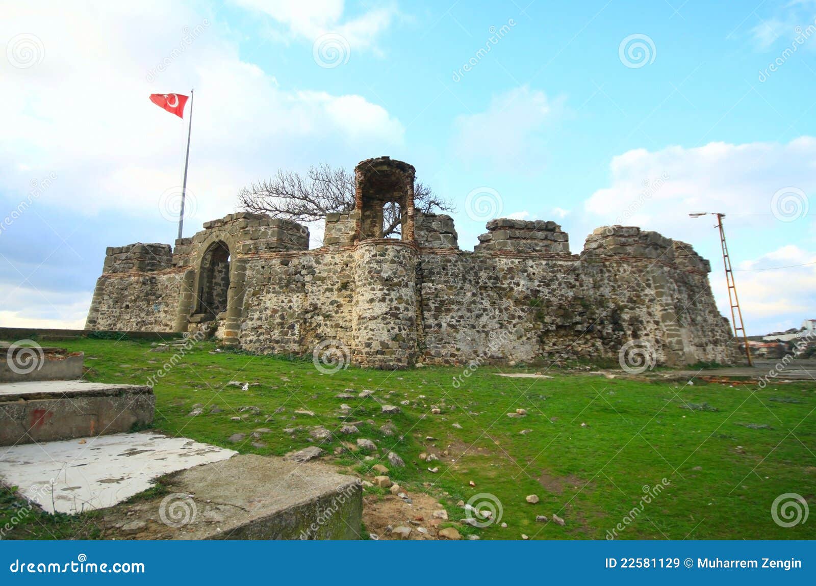 Riva Castle stock image. Image of landmark, fort, ancient - 22581129