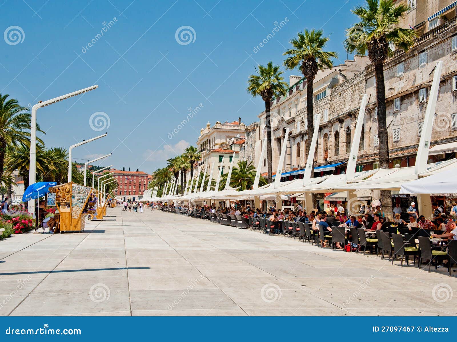 Split, Croatia Pavlovic Palace Editorial Image | CartoonDealer.com ...