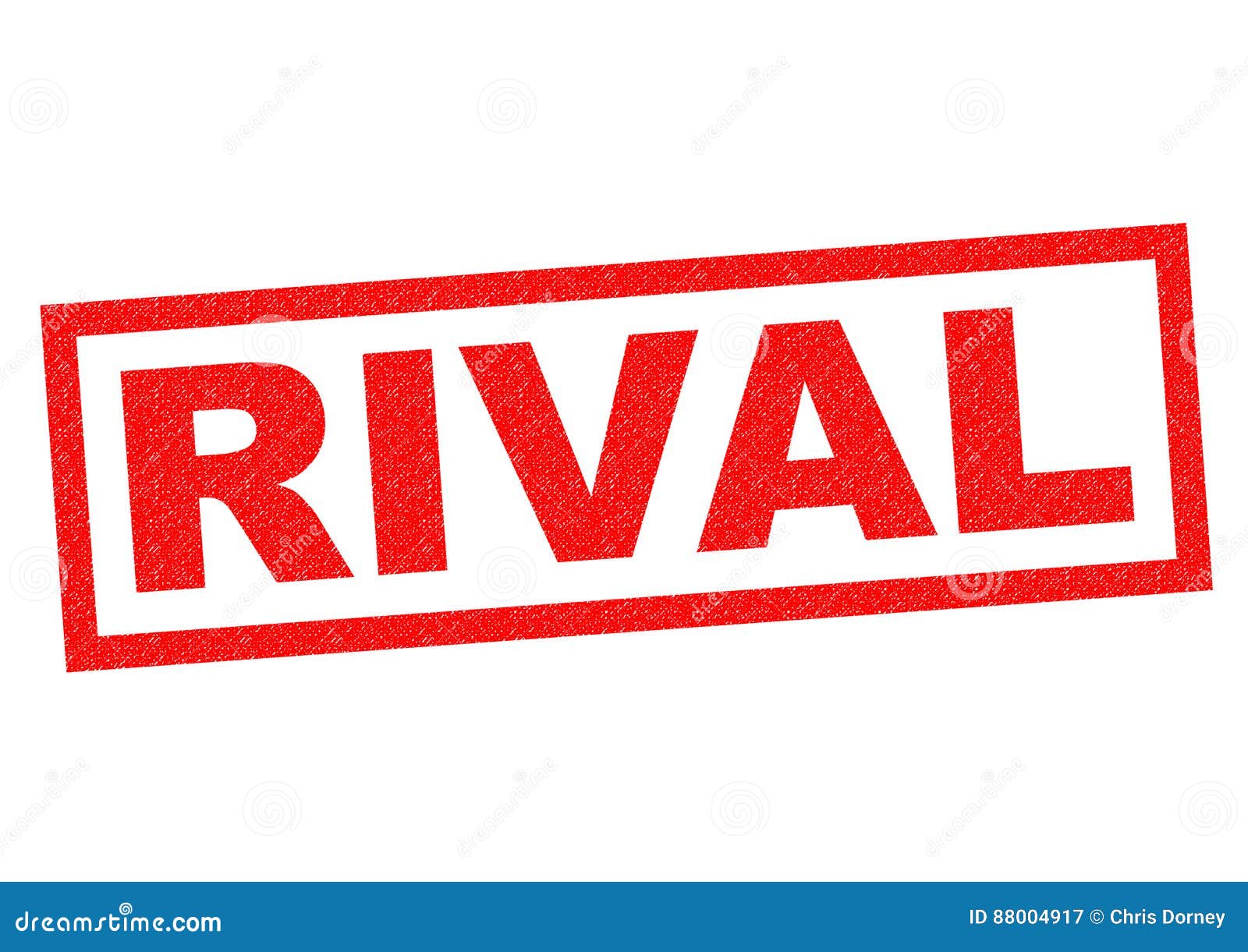 RIVAL Rubber Stamp stock image. Image of button, duel - 88004917