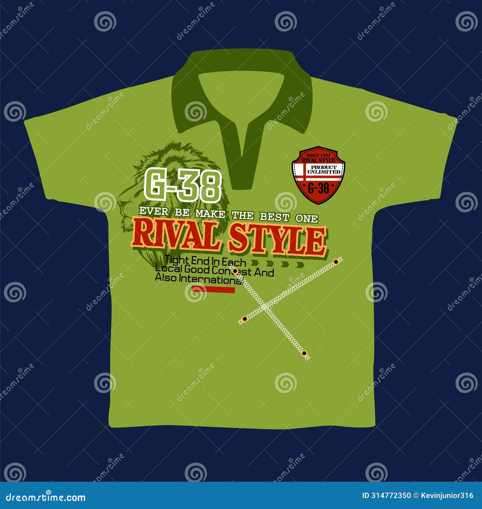 Rival Stylish Typography Slogan. Vector Illustrations for Printed T ...