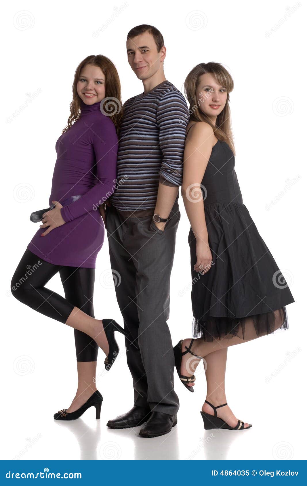 Rivalry stock image. Image of smiling, group, isolated - 4864035