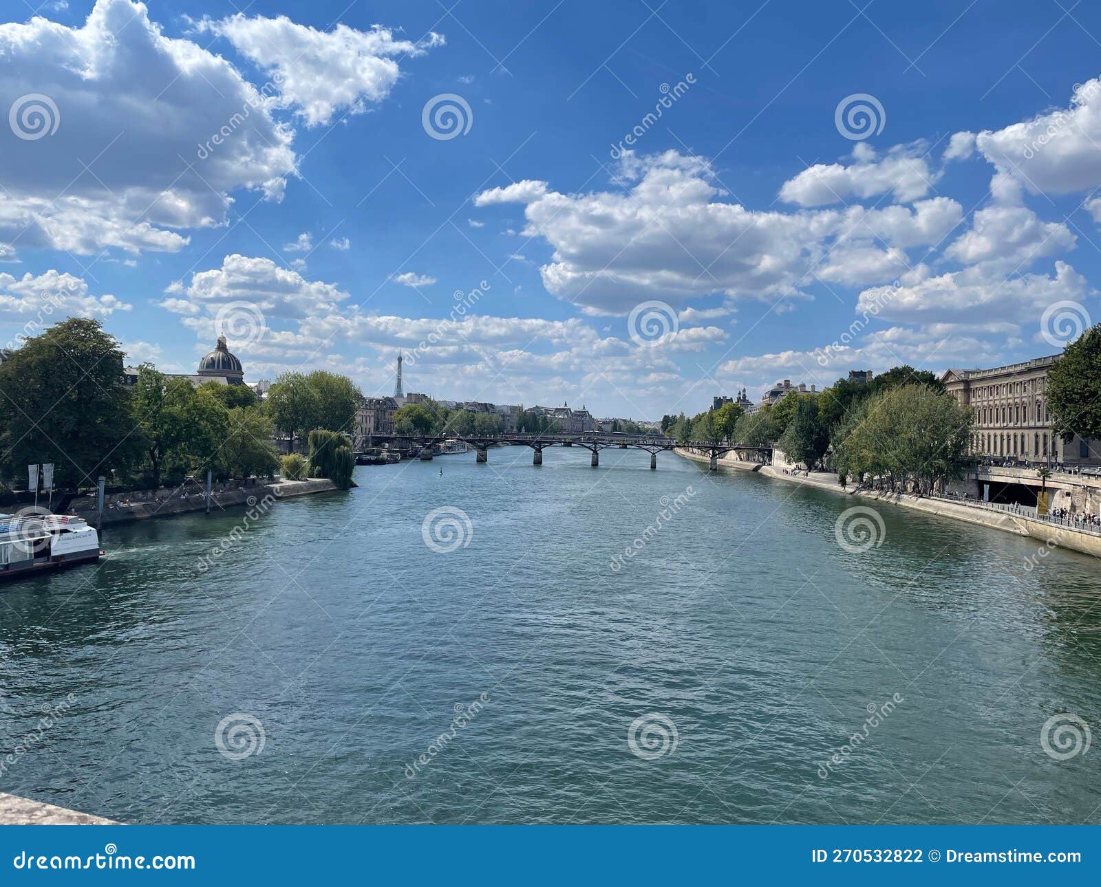 Rive gauche - Rive droite stock photo. Image of paris - 270532822