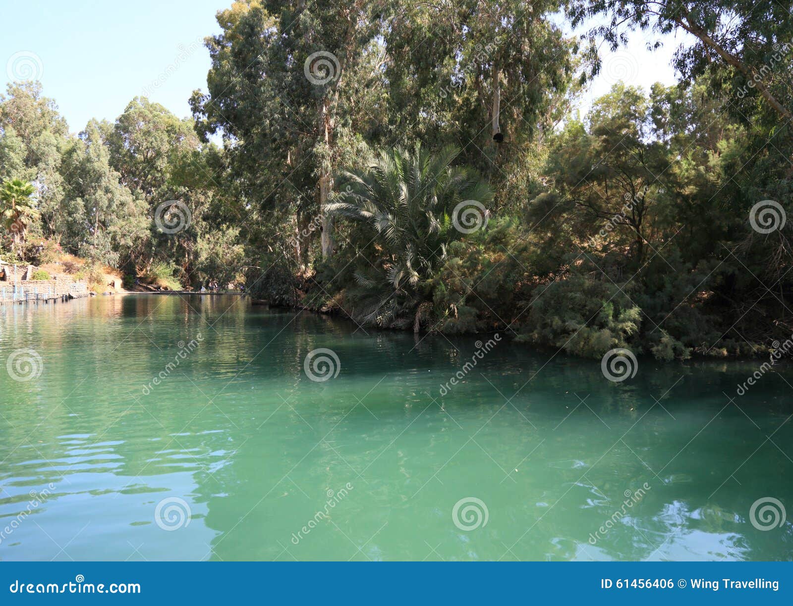 The rive of Jordan stock photo. Image of tourist, holy - 61456406
