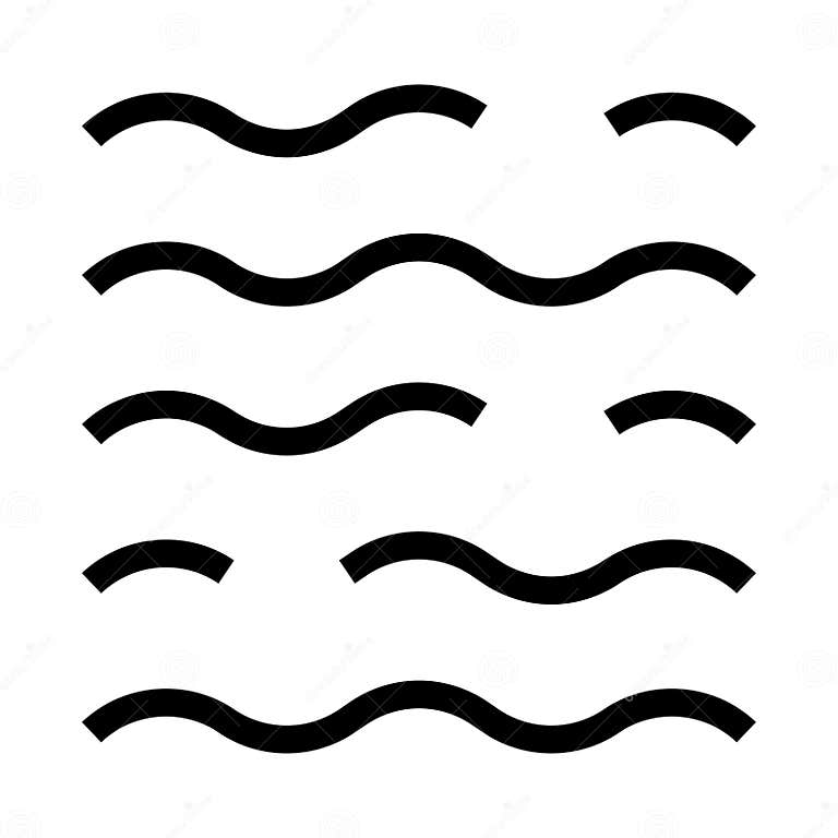 River vector line icon stock vector. Illustration of development ...
