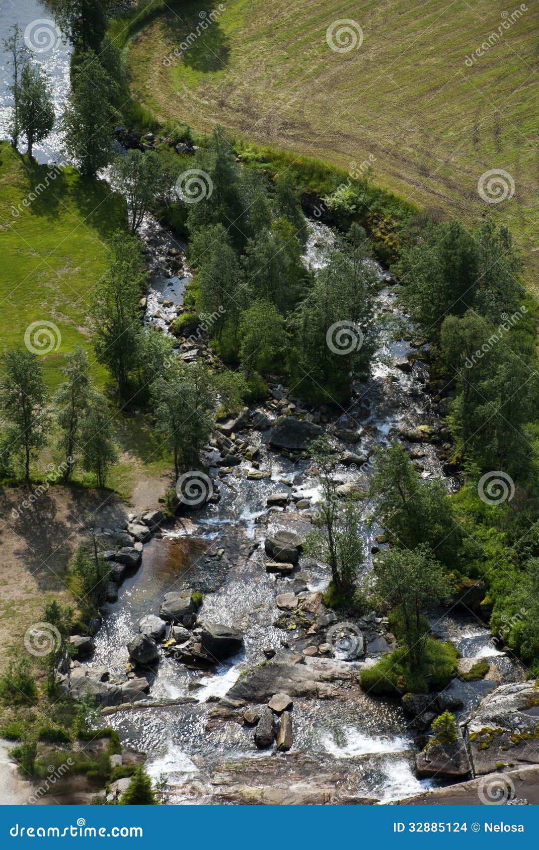 River from above stock photo. Image of landmark, fresh - 32885124
