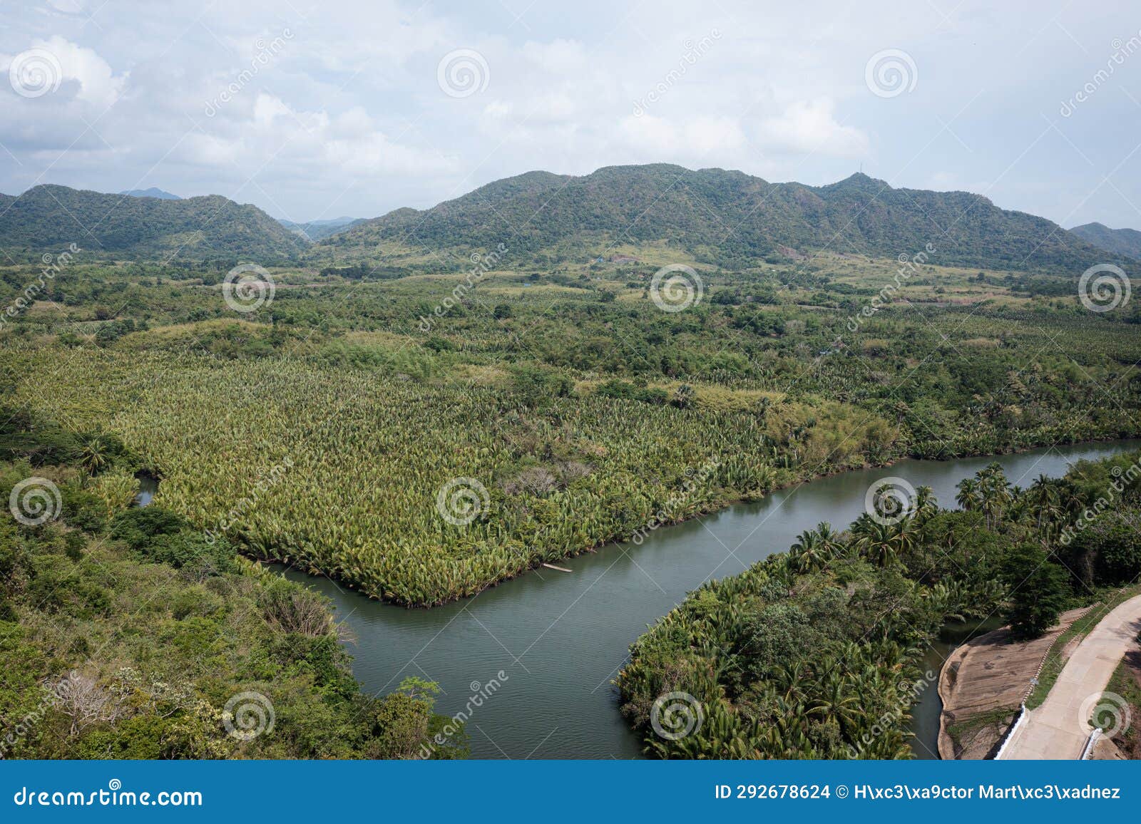 River area view Busuanga stock photo. Image of forest - 292678624