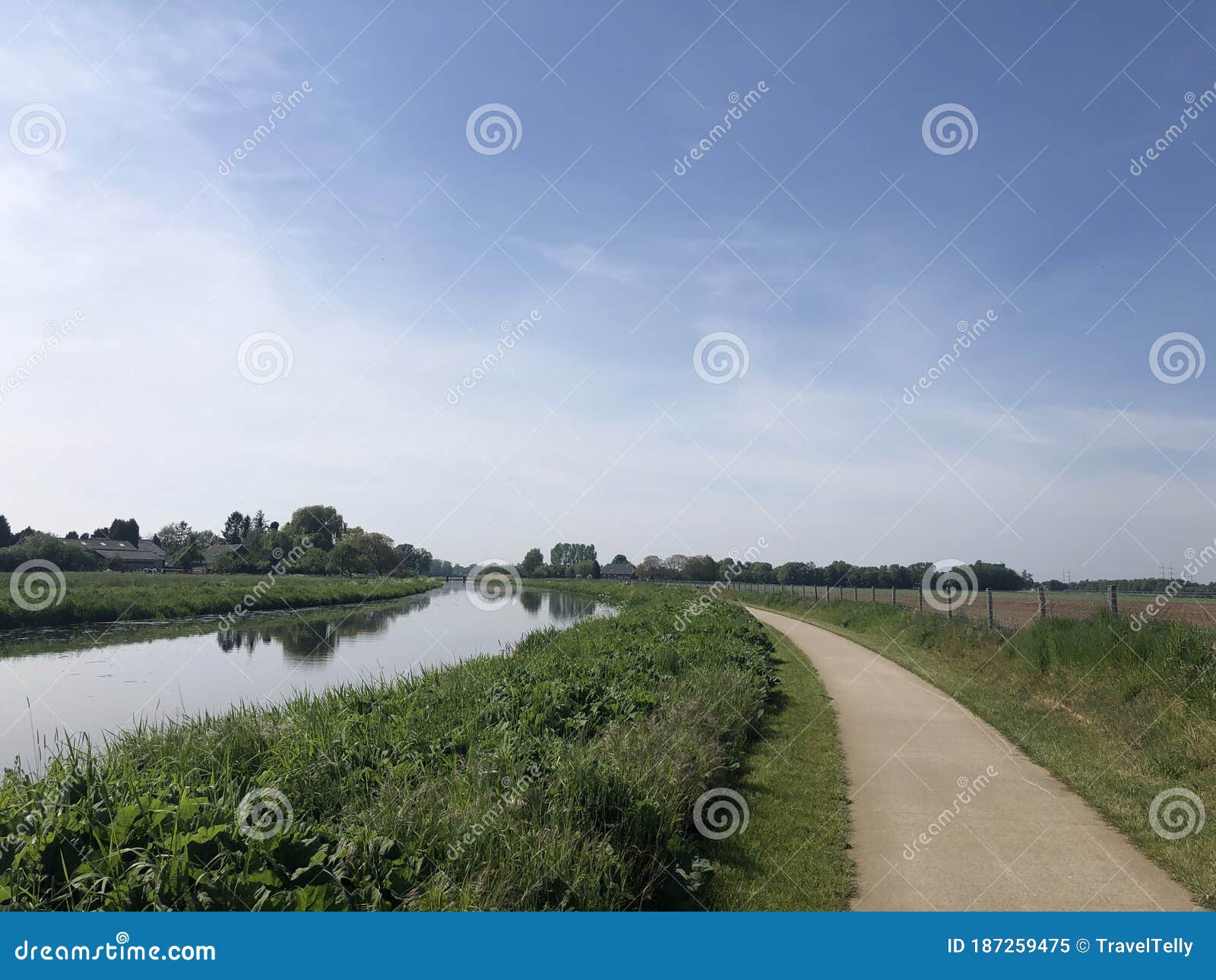 River Around Ulft in Gelderland Stock Image - Image of netherlands ...