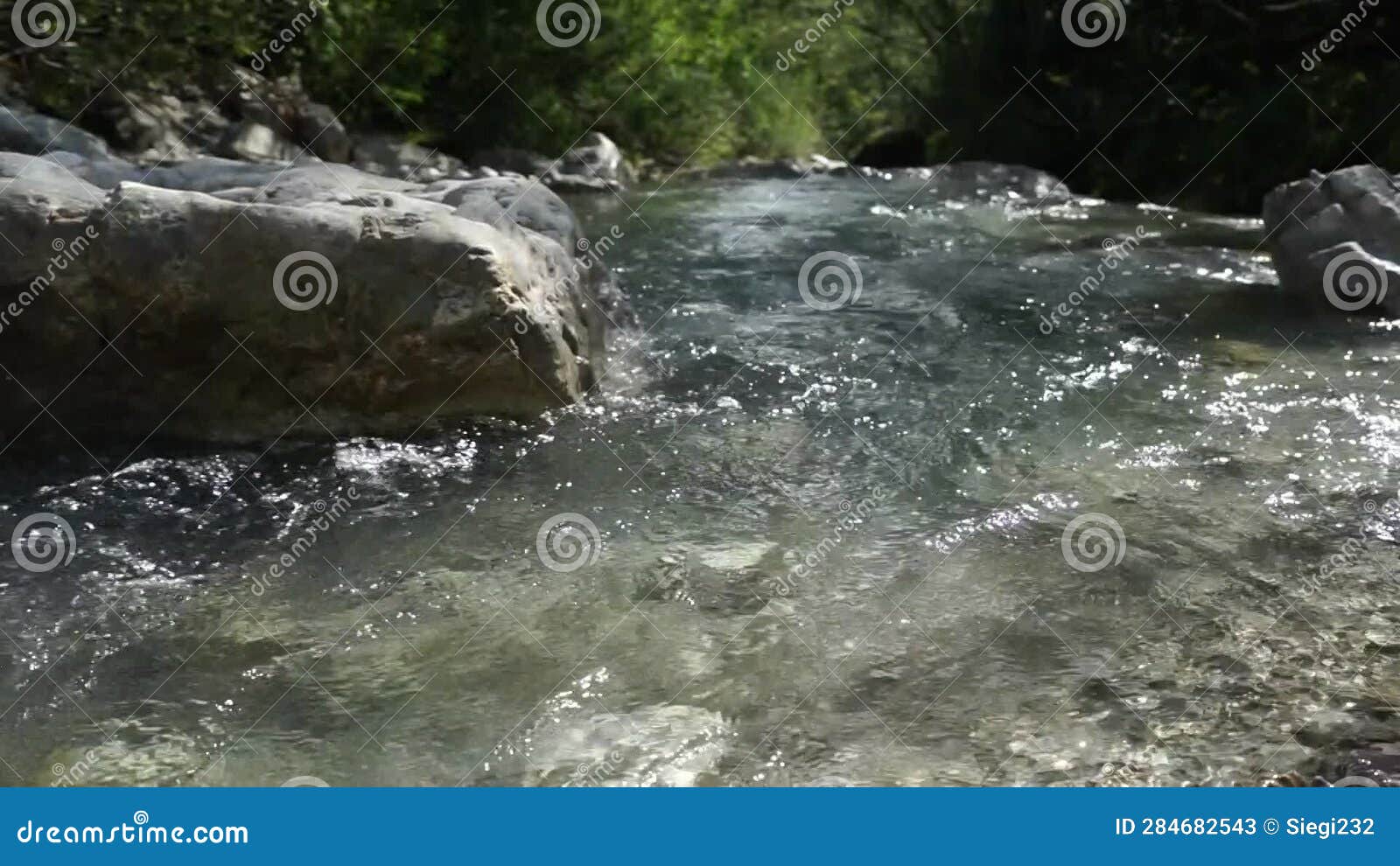 River in Austria after Heavy Rain Stock Video - Video of flood, flow ...