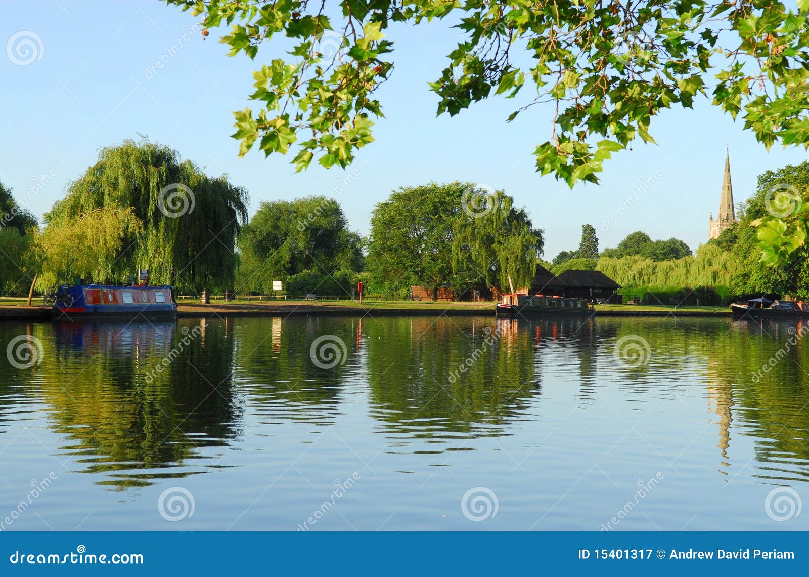 River Avon stock image. Image of trees, scenic, tourism - 15401317