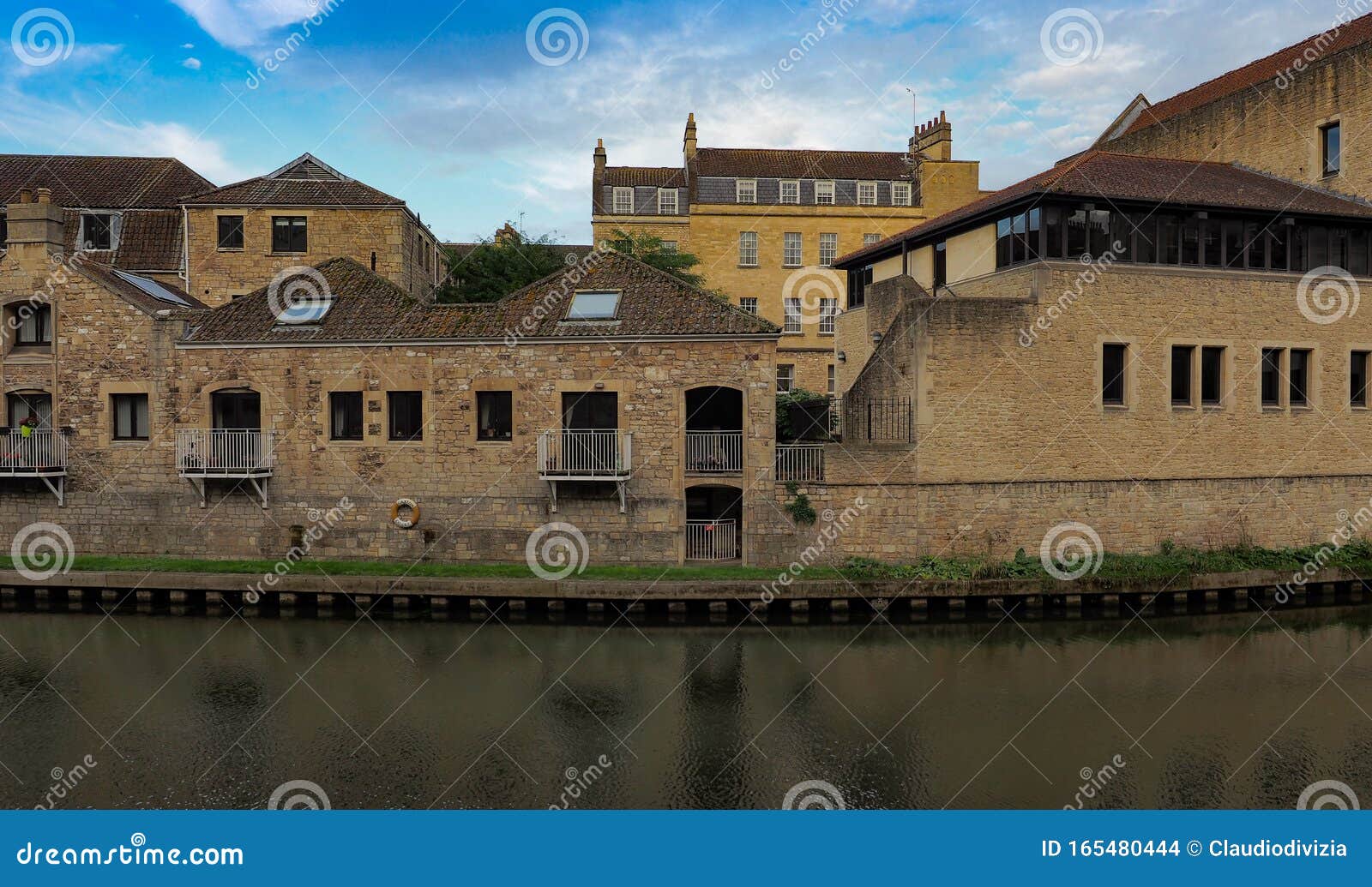 River Avon in Bath stock photo. Image of scene, nature - 165480444