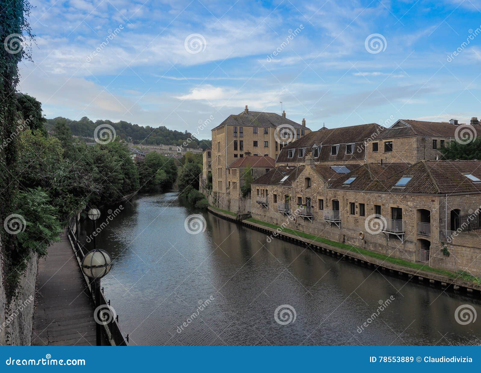 River Avon in Bath stock image. Image of somerset, park - 78553889