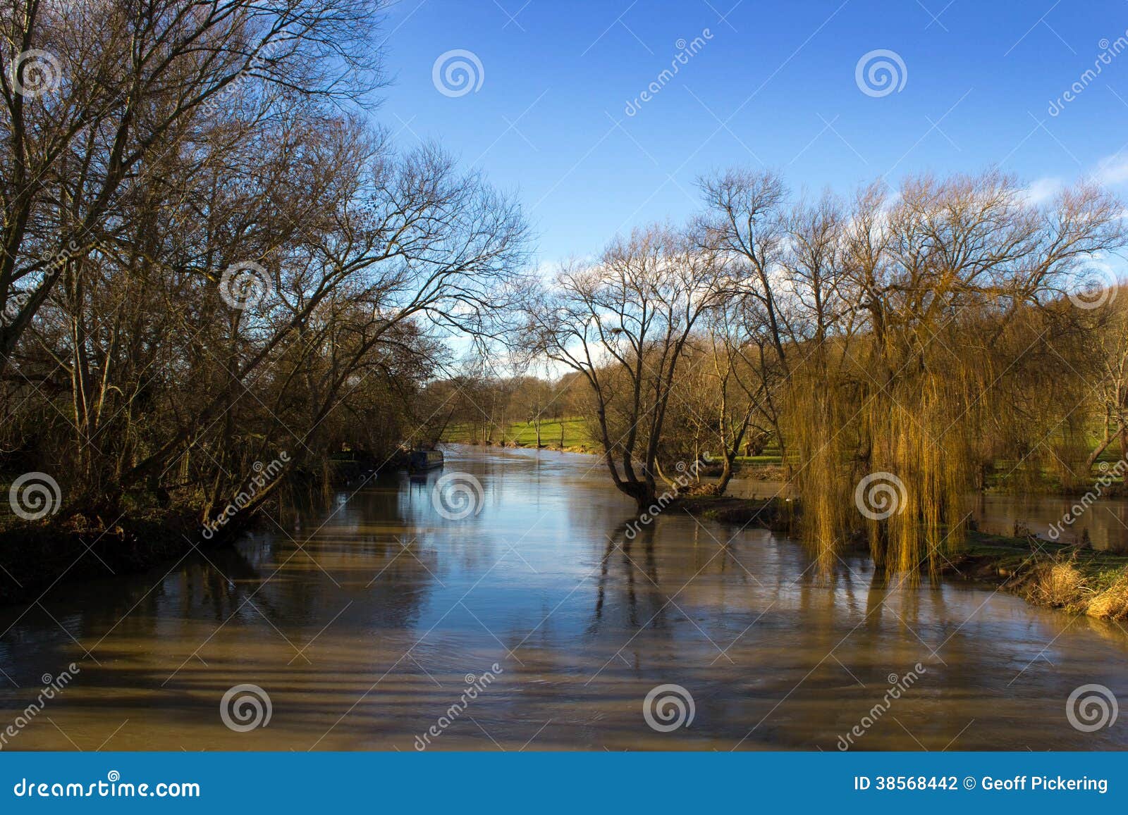 River Avon stock photo. Image of walk, path, field, water - 38568442
