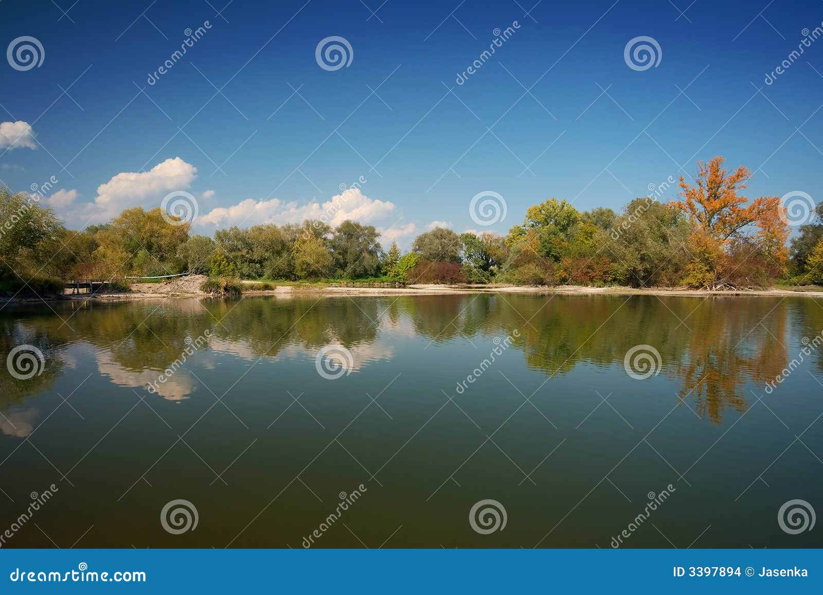 River bank with sky stock photo. Image of path, coast - 3397894