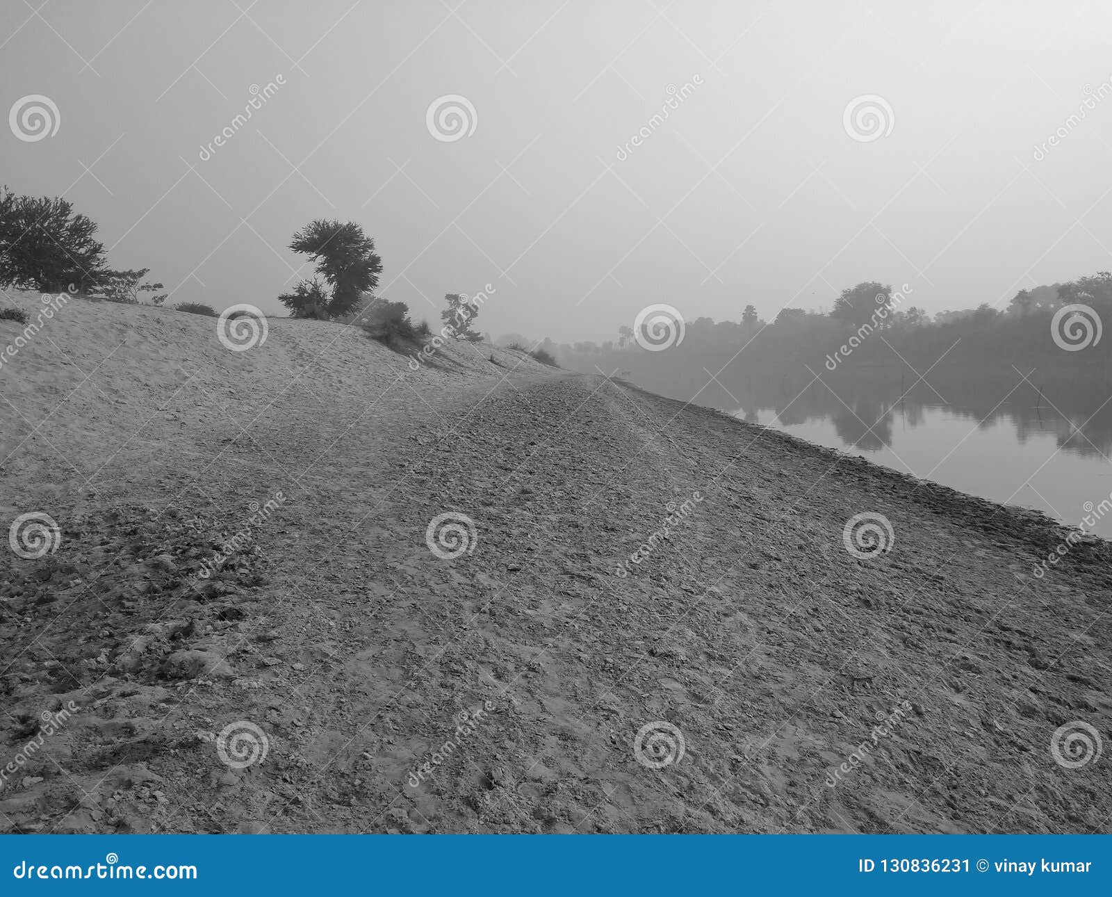 River bank stock image. Image of sand, natural, river - 130836231