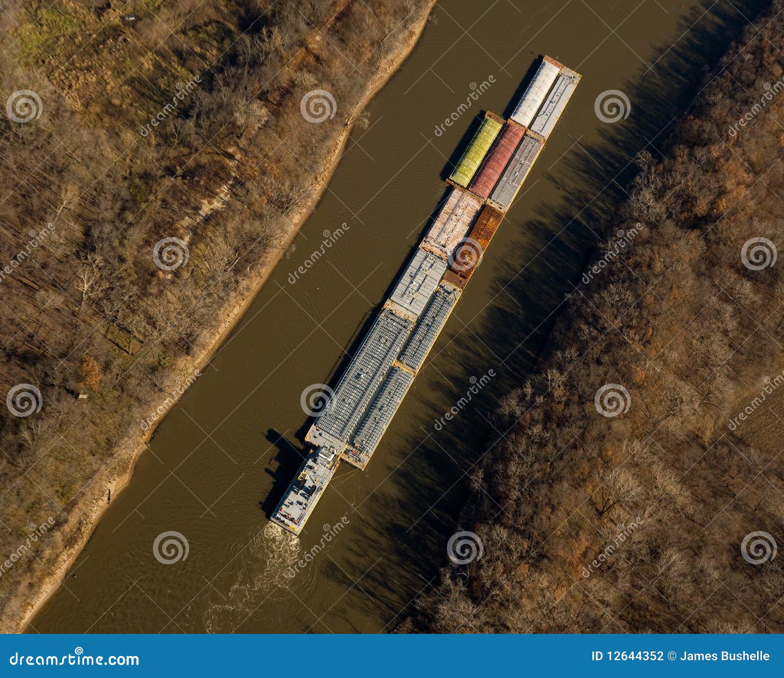 River barge stock photo. Image of traffic, barge, view - 12644352