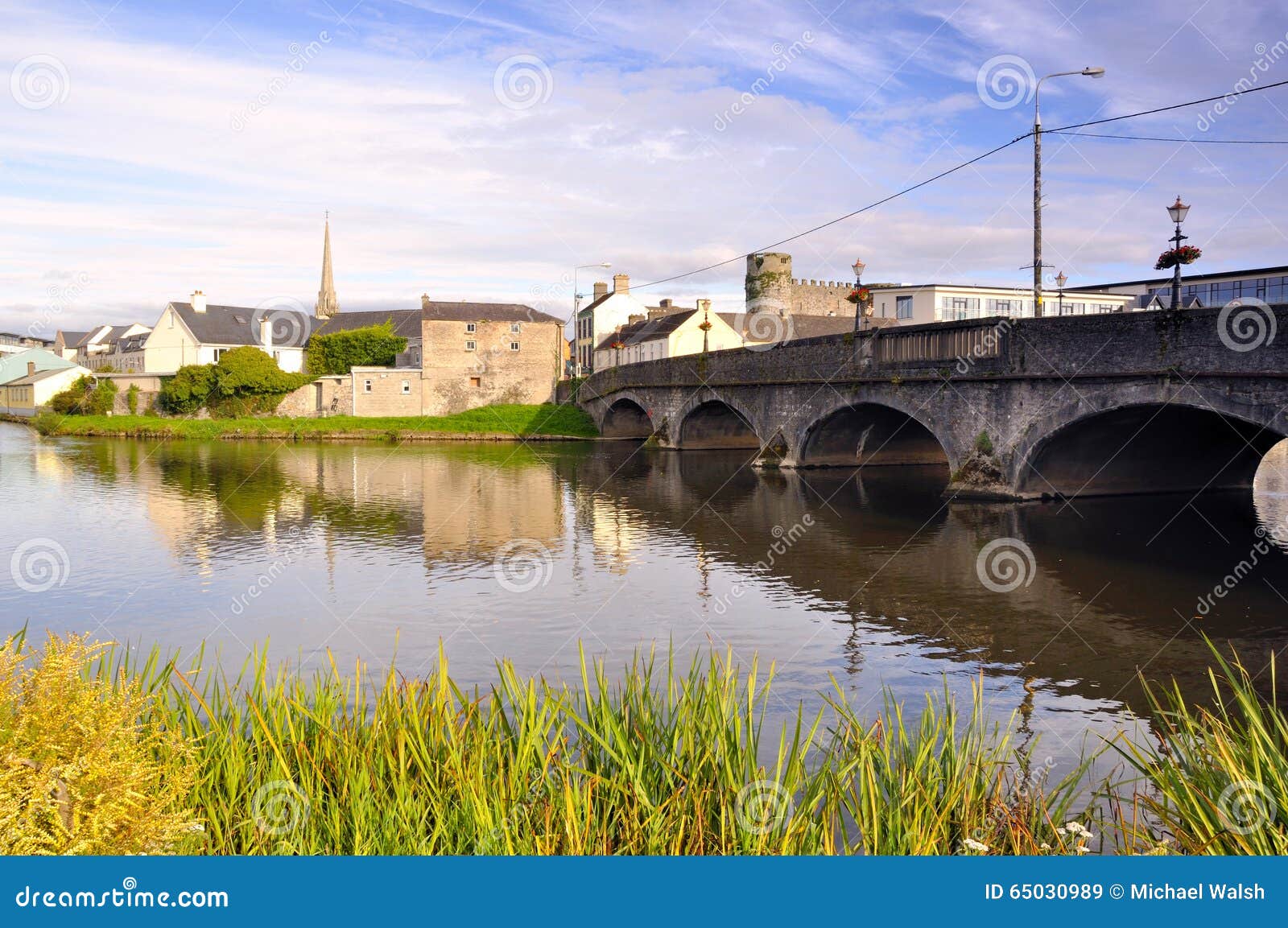 River Barrow stock image. Image of barrow, bridge, scenic - 65030989