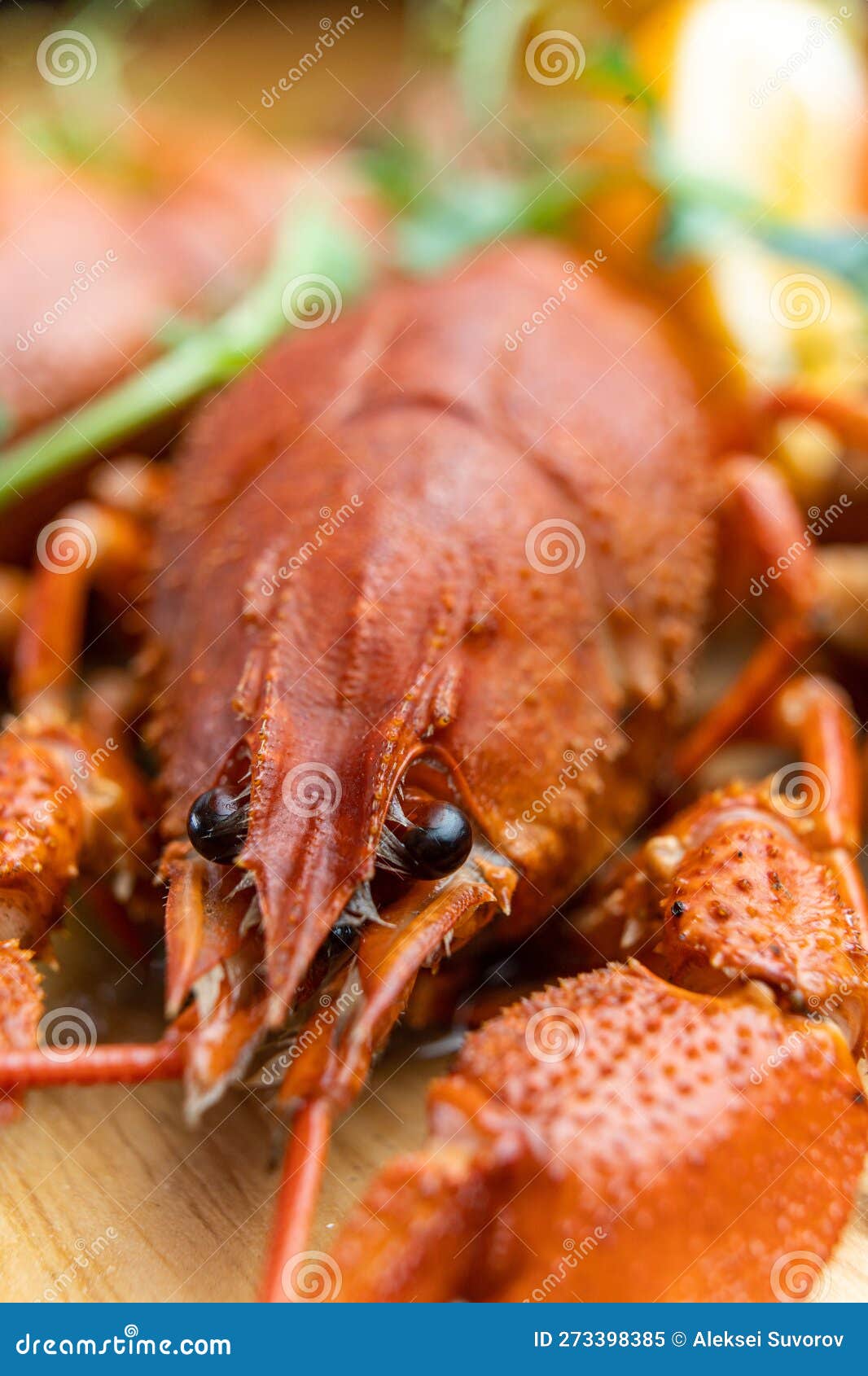 River Boiled Crayfish. Red Cooked Crayfish Stock Image - Image of ...