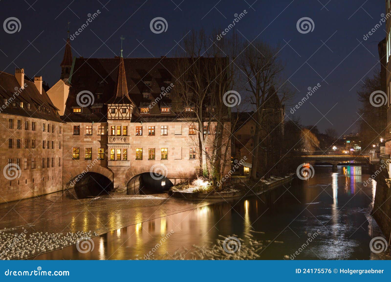 River building stock photo. Image of colorful, house - 24175576