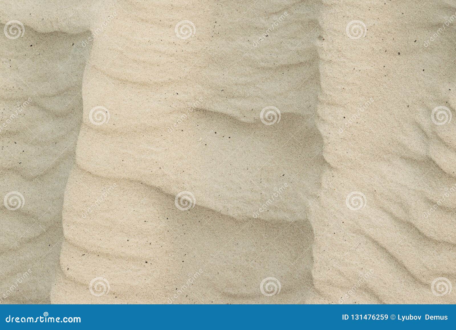River Building Sand Patterns from the Wind, Natural Background. Stock ...