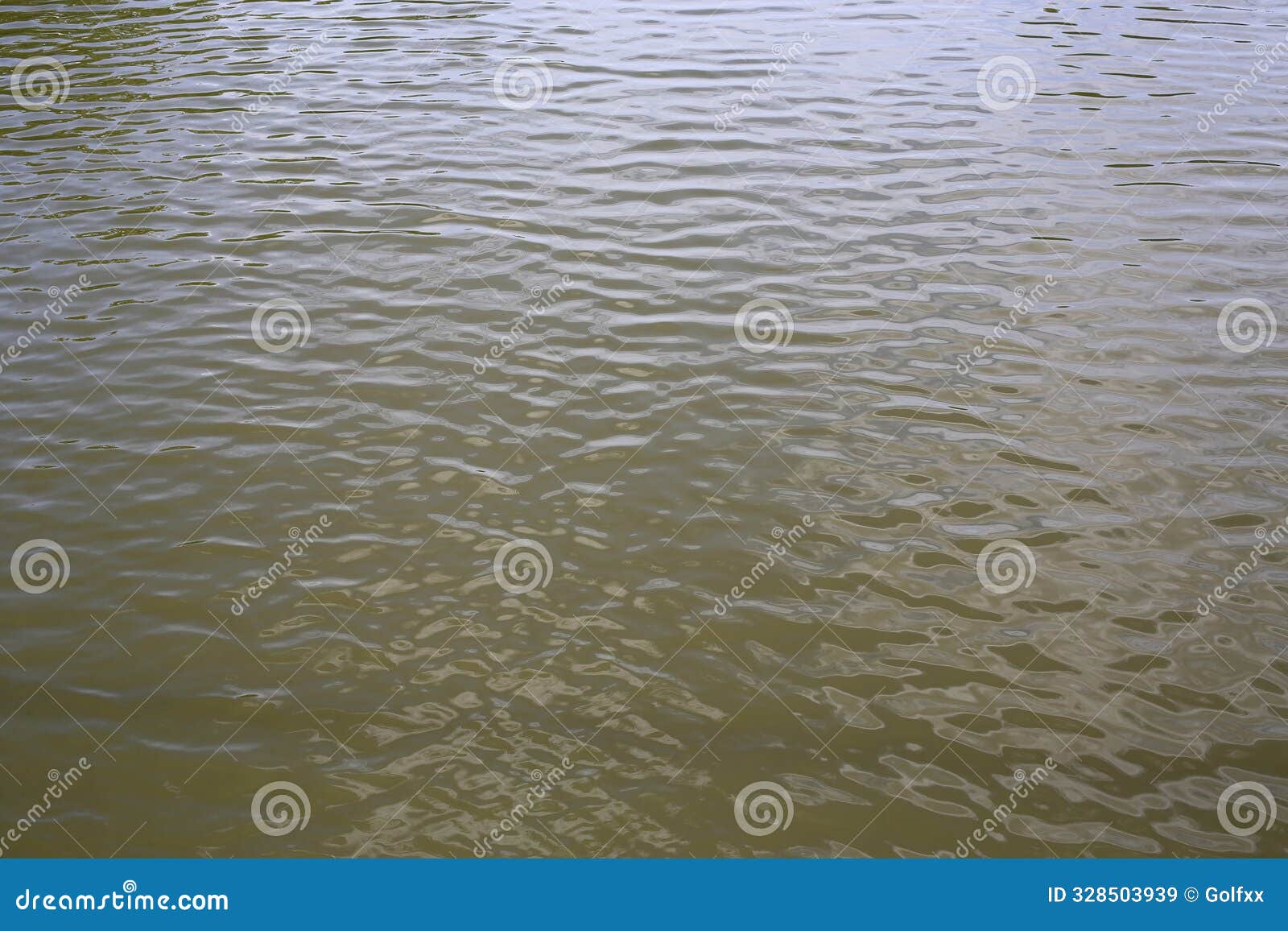 River Canal Flowing through with Rippling Water Surface Stock Image ...