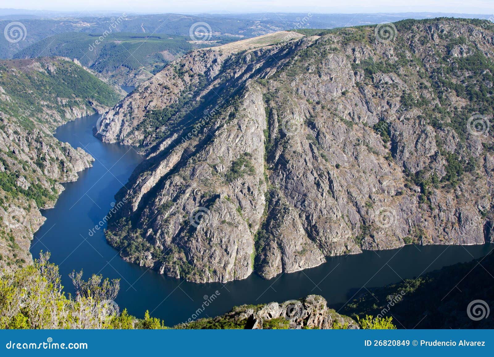 River in the canyon stock image. Image of reservoir, mountains - 26820849
