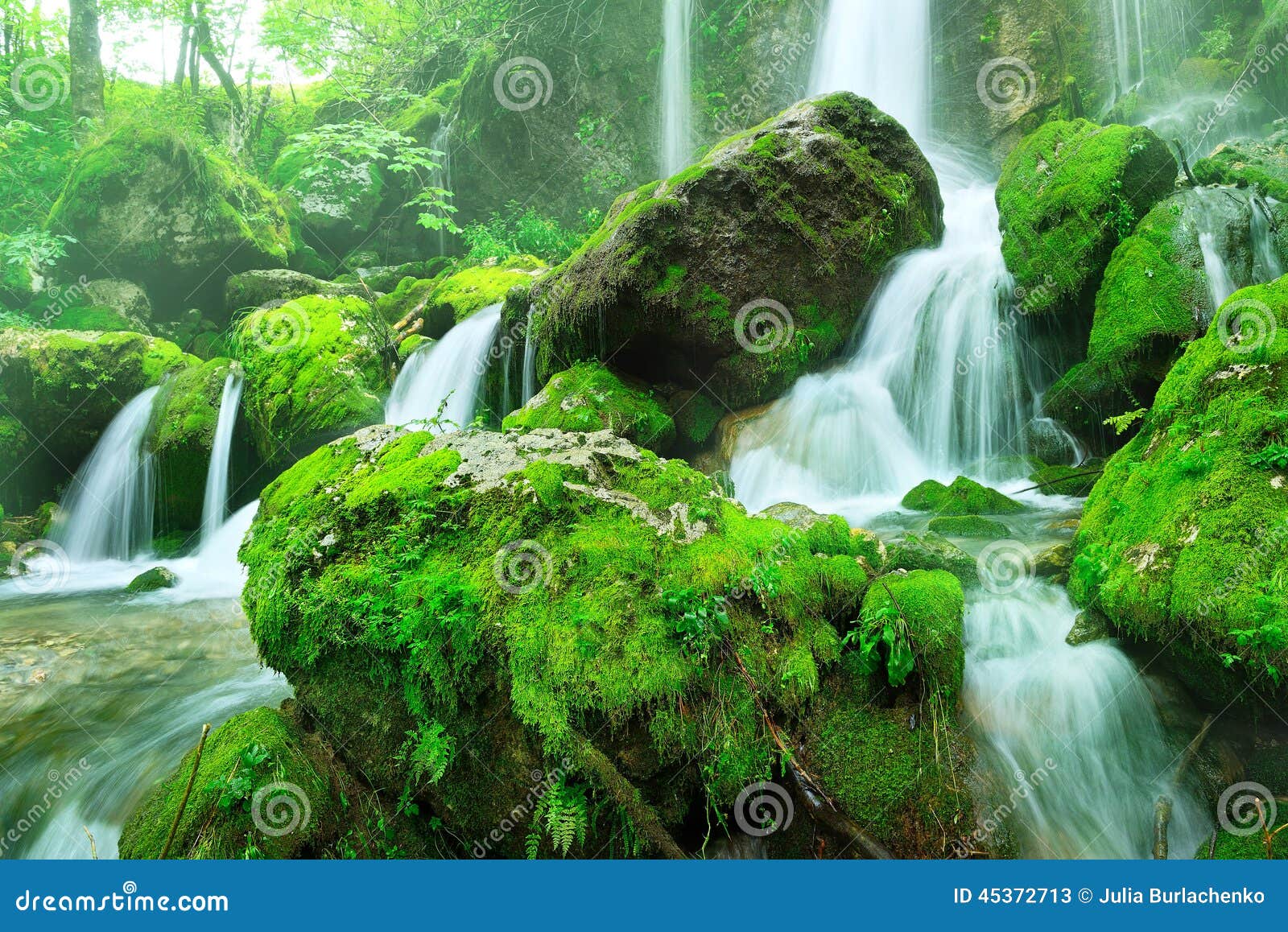 River cascade stock image. Image of alpine, waterfalls - 45372713
