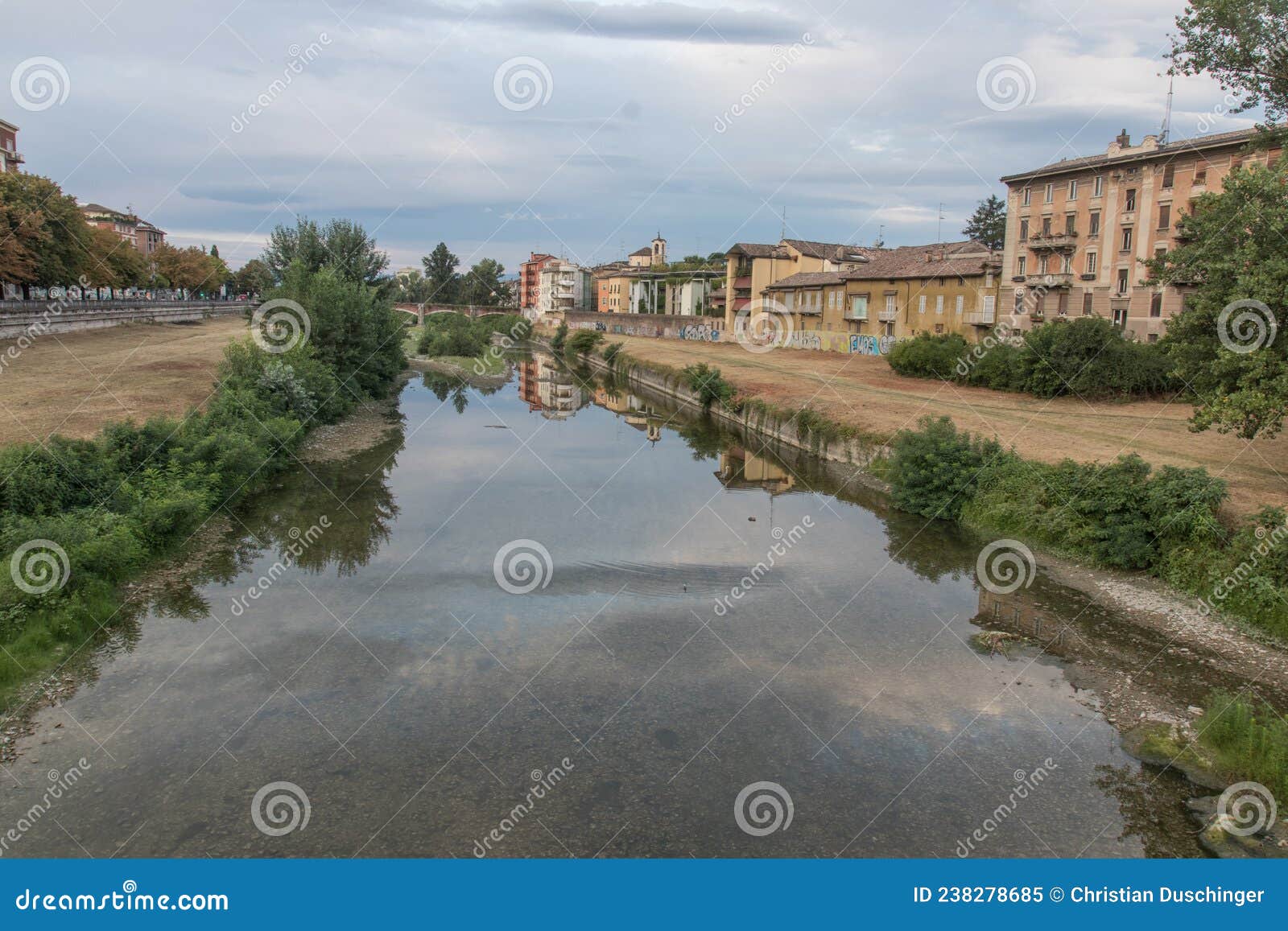 River in Parma editorial image. Image of facade, outdoor - 238278685