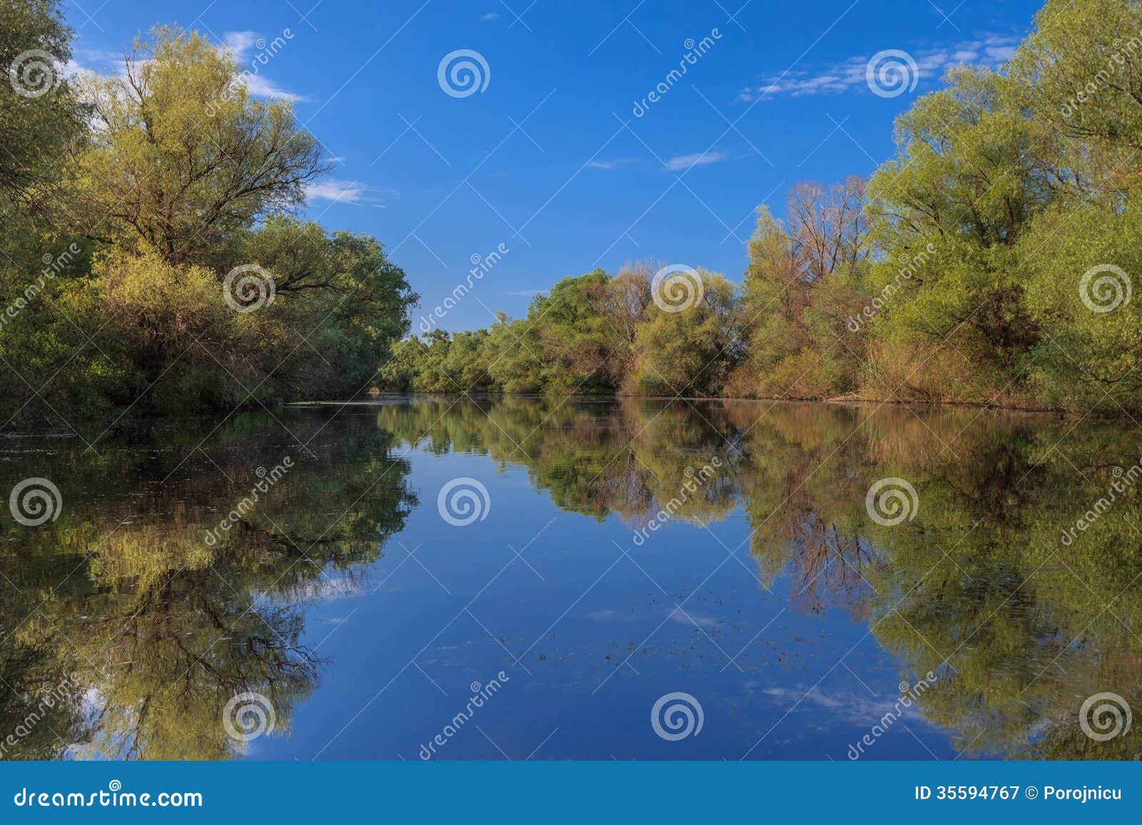 River channel stock image. Image of beauty, water, delta - 35594767