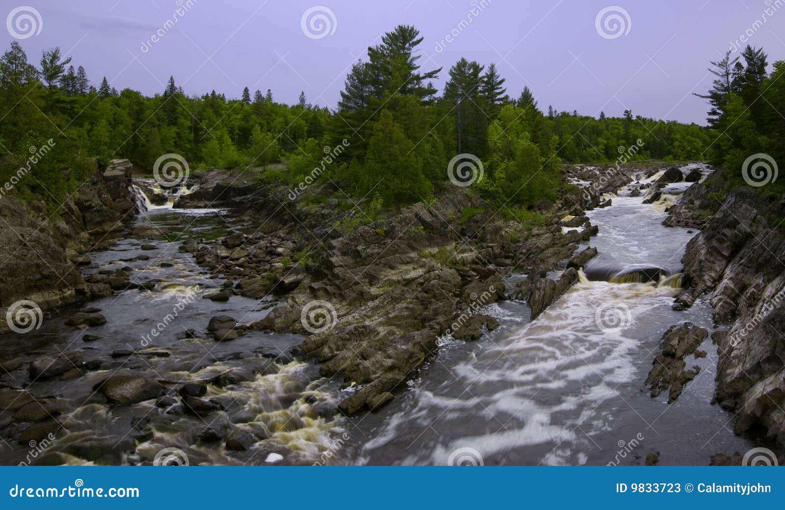 River Channels in Spring stock image. Image of rage, minnesota - 9833723