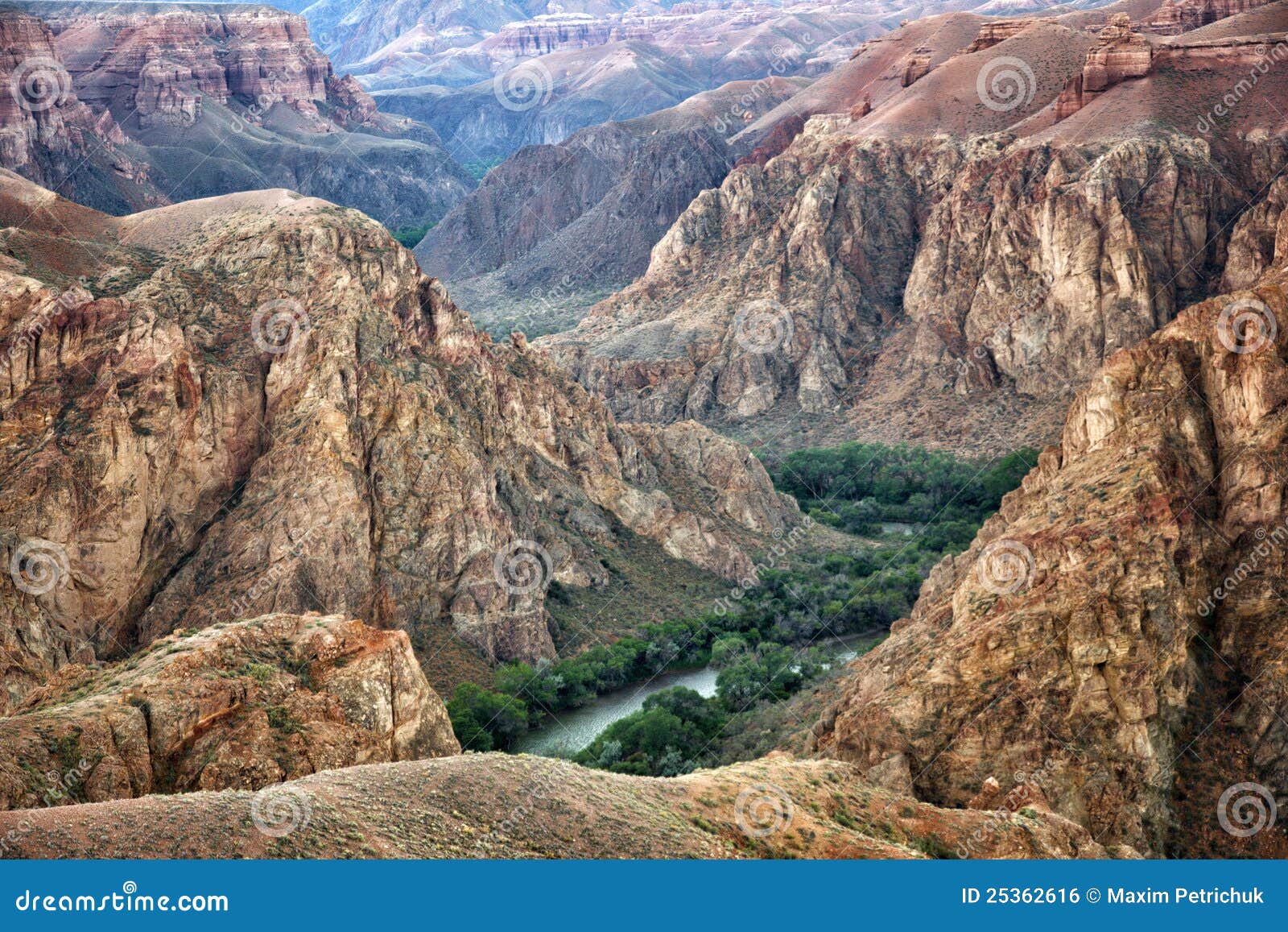 River in Charyn canyon stock photo. Image of sandstone - 25362616
