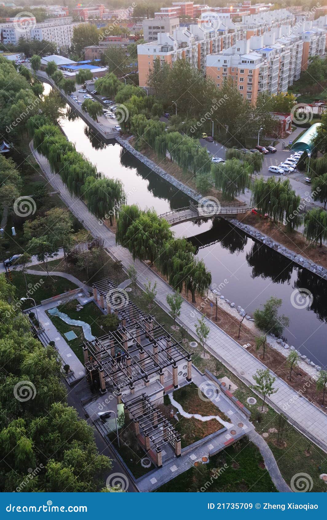 River in city stock image. Image of river, city, chinese - 21735709