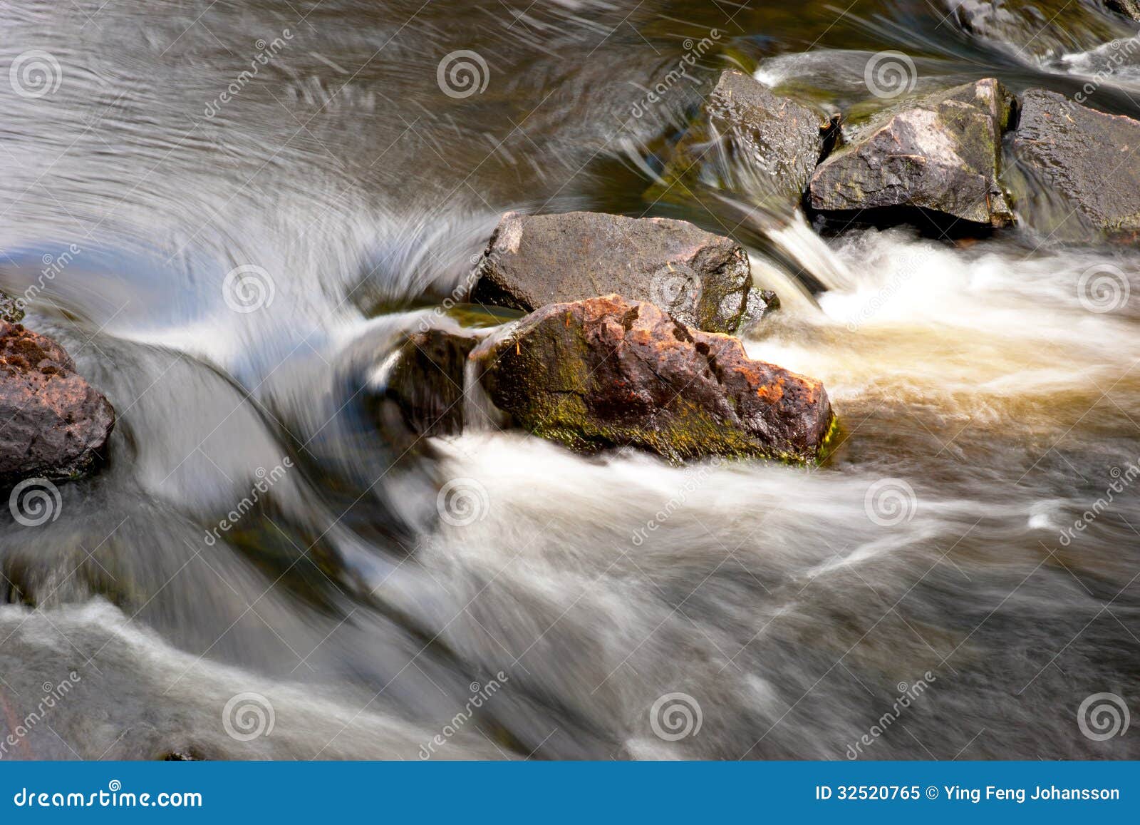 River stock image. Image of scandinavia, blur, water - 32520765