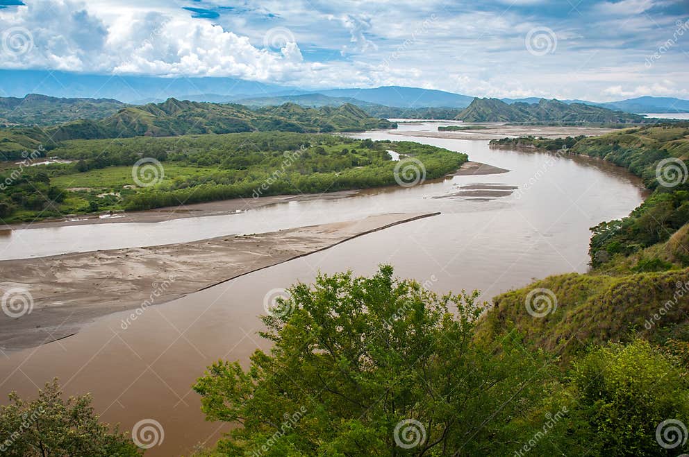 River in Colombia stock photo. Image of outdoor, landscape - 186302732
