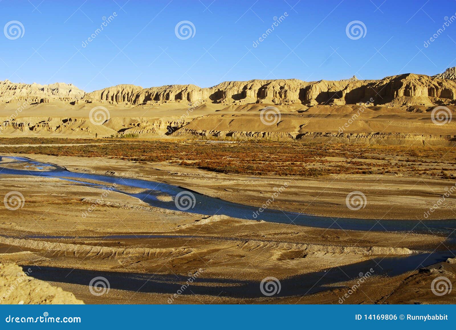 River cut through ground stock photo. Image of sightseeing - 14169806