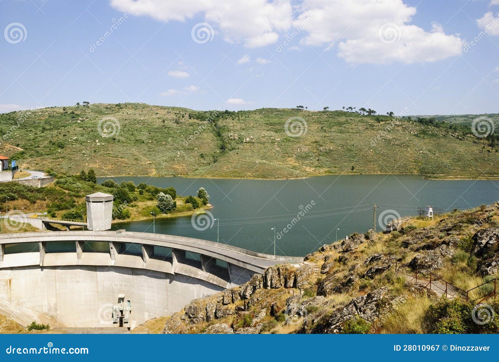 River dam stock image. Image of blue, green, color, industry - 28010967