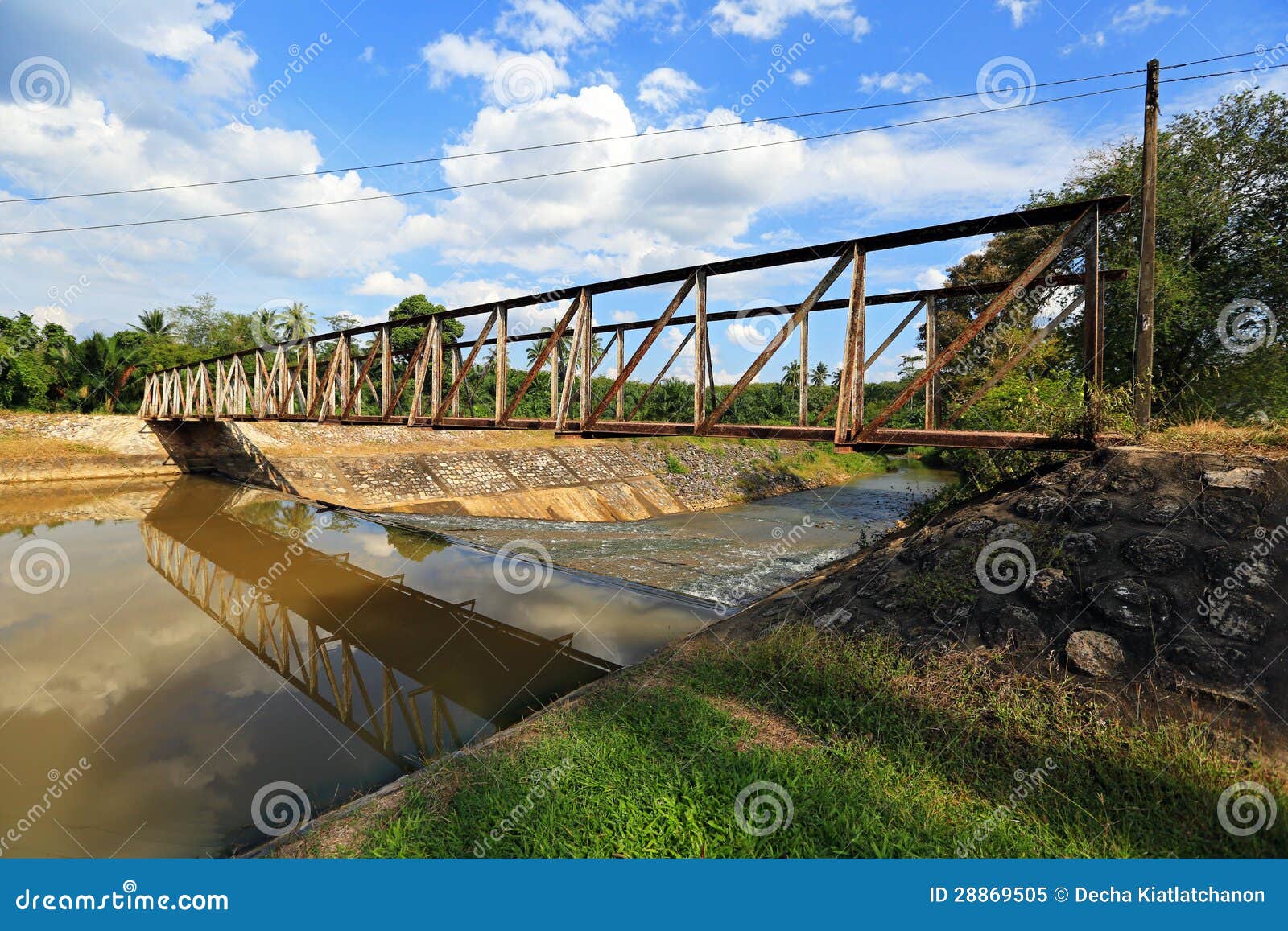 River dam stock image. Image of concrete, flood, growing - 28869505