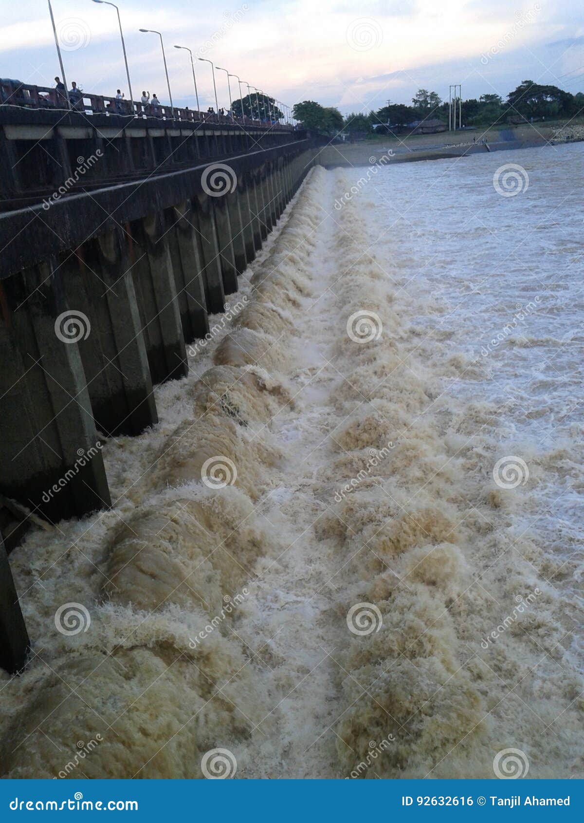 River Dam stock photo. Image of nature, river, water - 92632616
