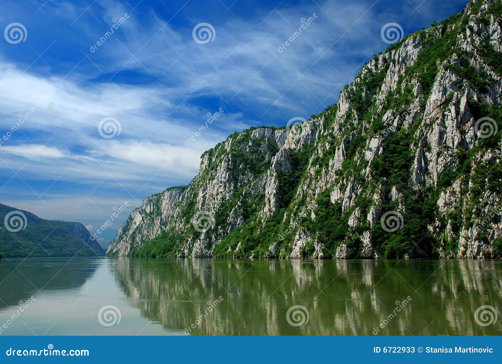 River Danube stock image. Image of cloudscape, nature - 6722933