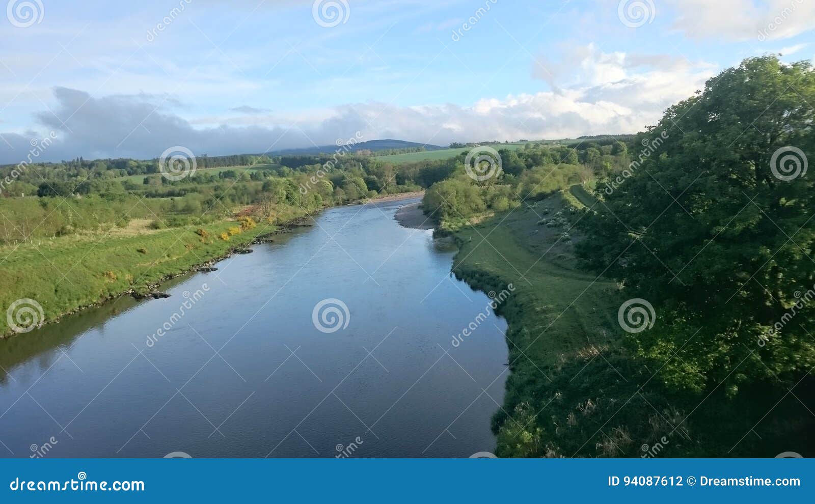 River dee stock photo. Image of lovely, aberdeen, scotland - 94087612