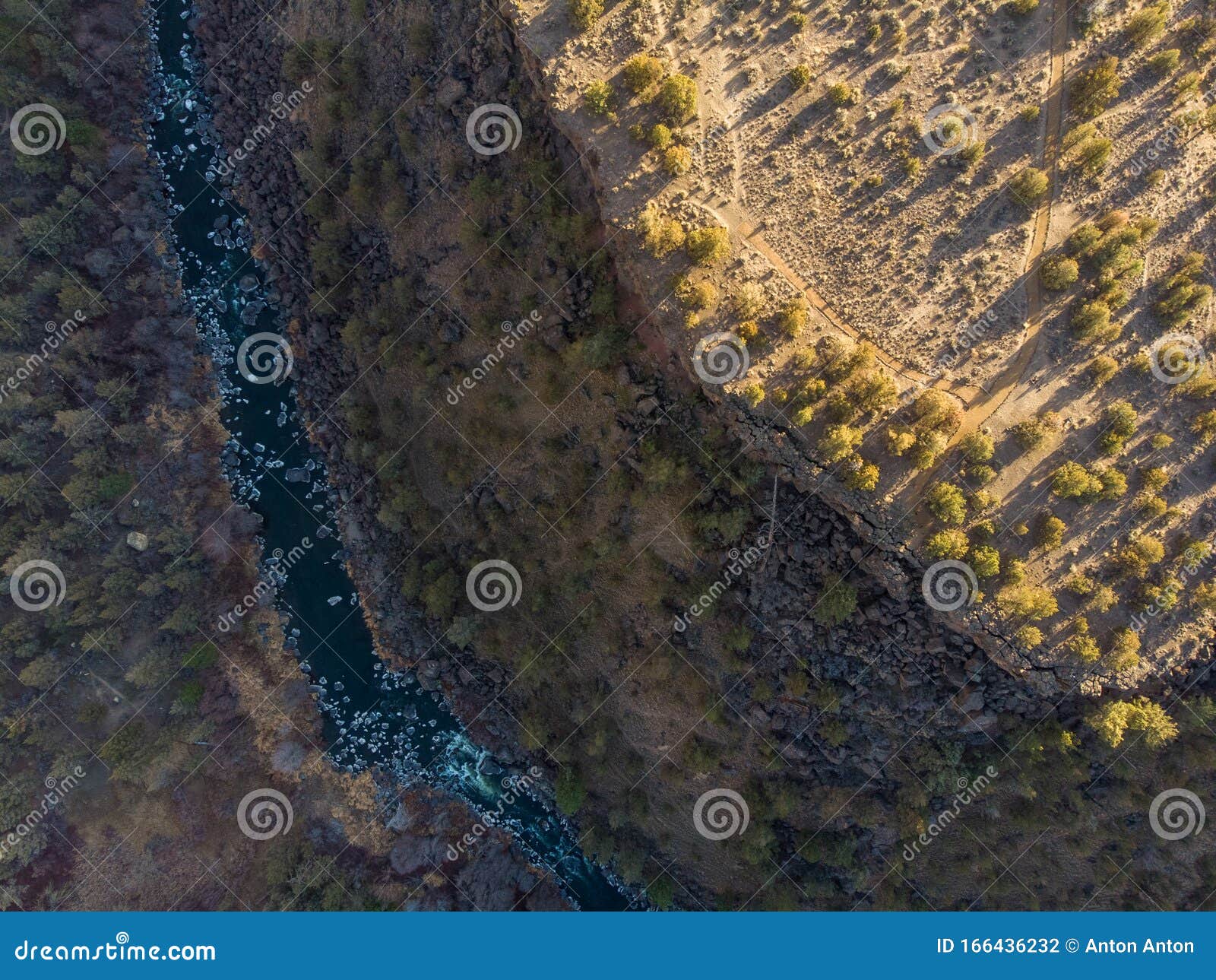River in the Desert, Aerial View. Texture Stock Photo - Image of ...