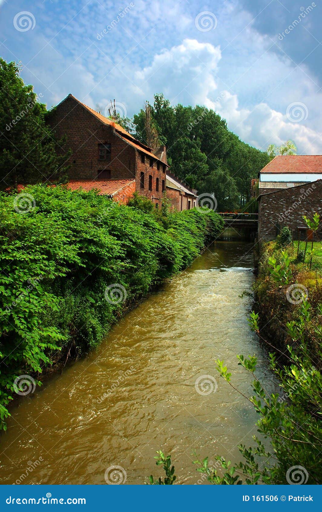 River, ditch stock photo. Image of outdoors, landscape - 161506