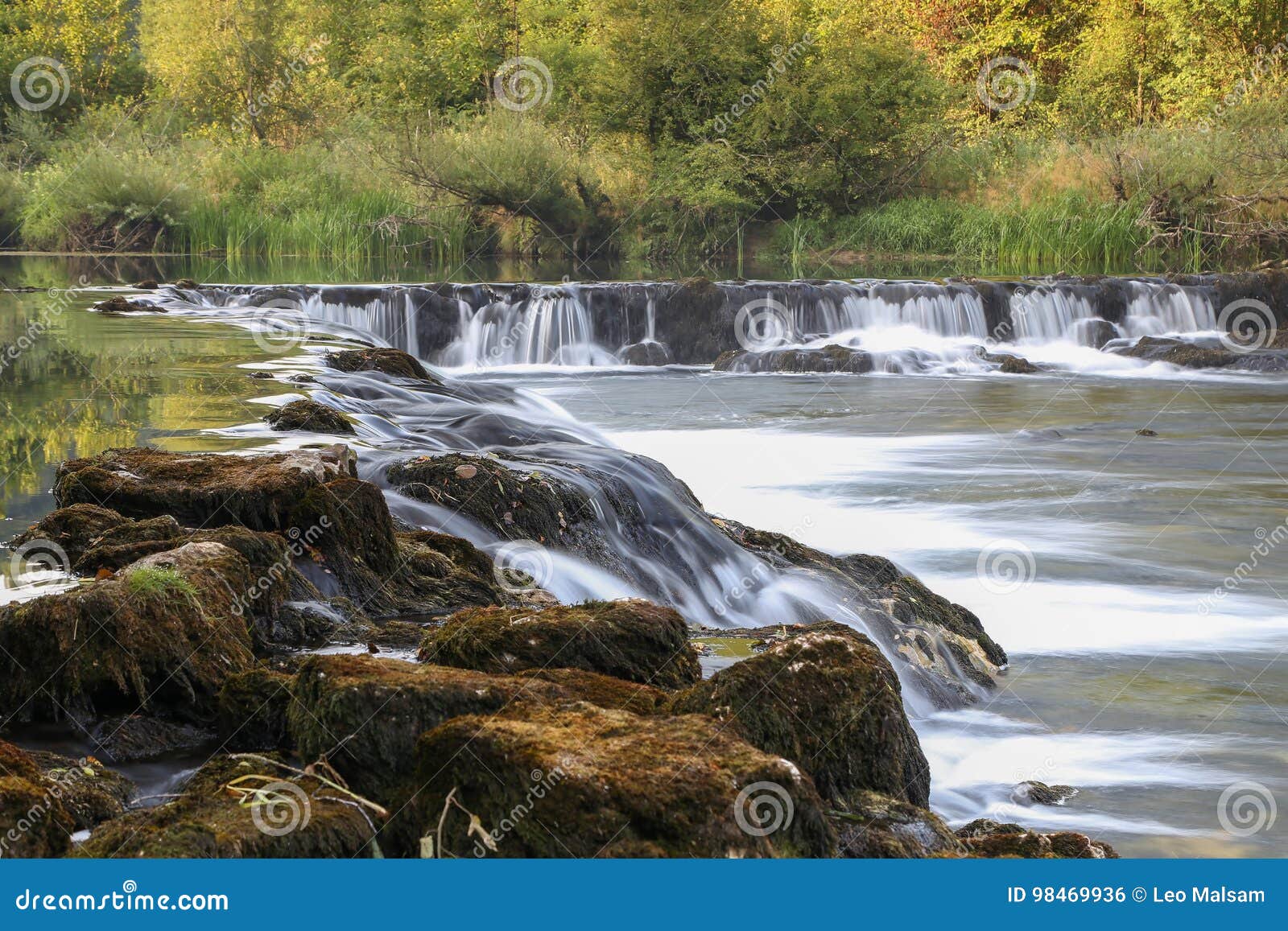 River Dobra Croatia stock photo. Image of scene, green - 98469936