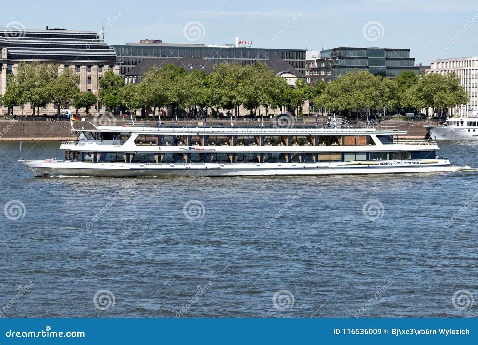 Excursion Boat RIVER DREAM on the River Rhine Editorial Stock Image ...