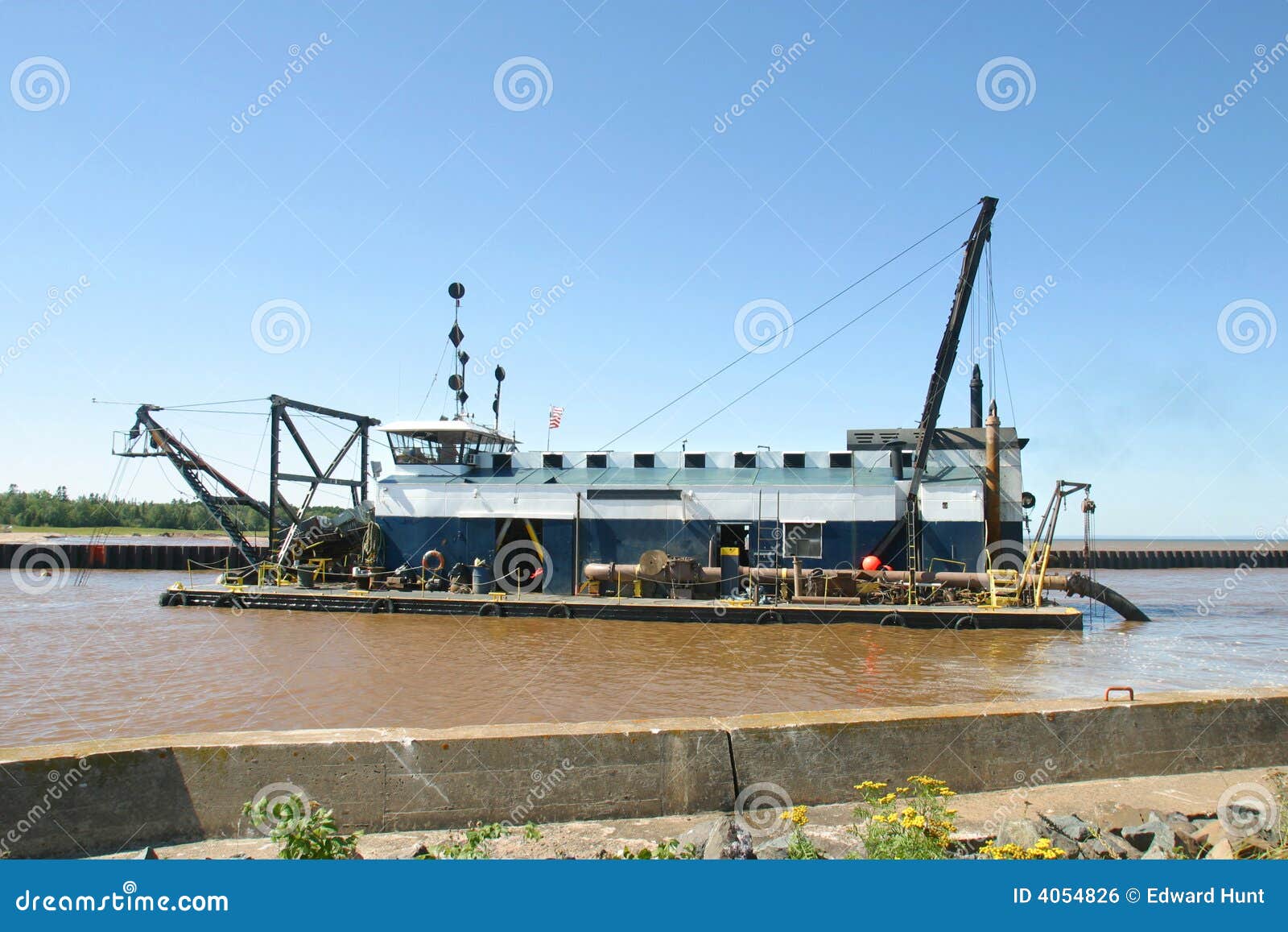 River Dredge stock photo. Image of img8247, mosh00042 - 4054826