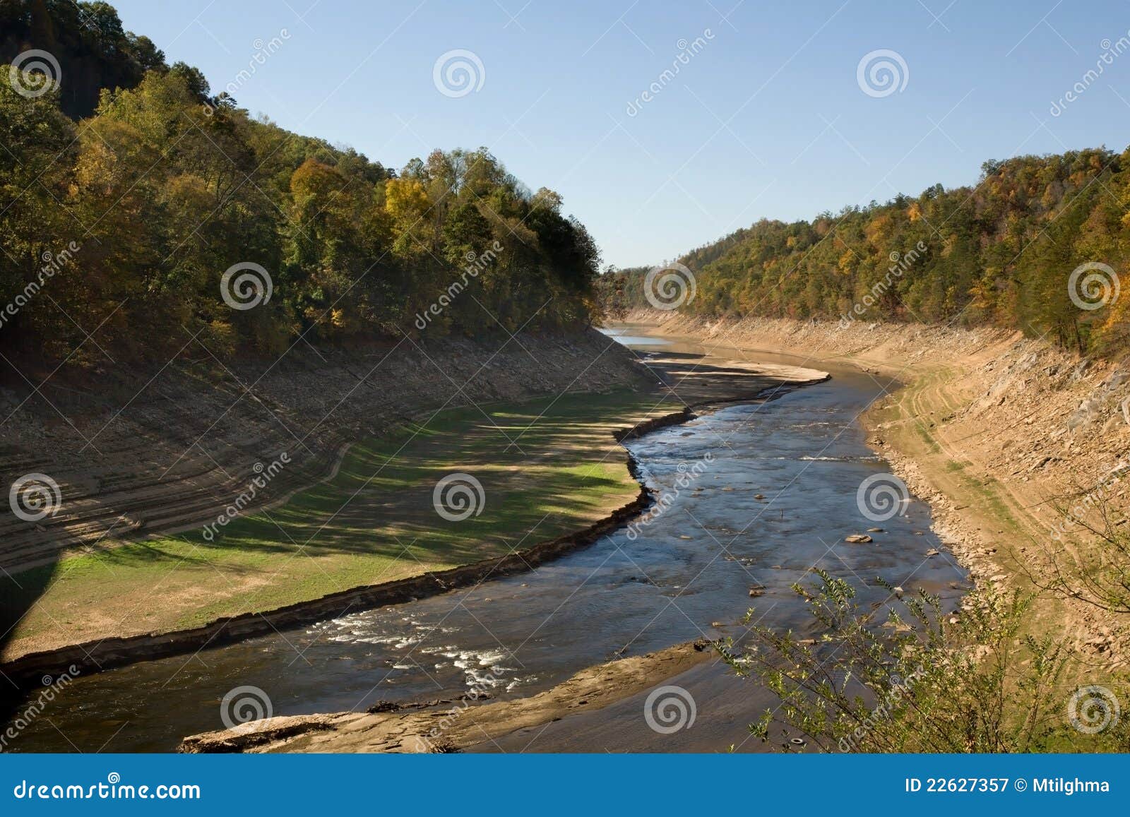 River during drought stock image. Image of global, banks - 22627357