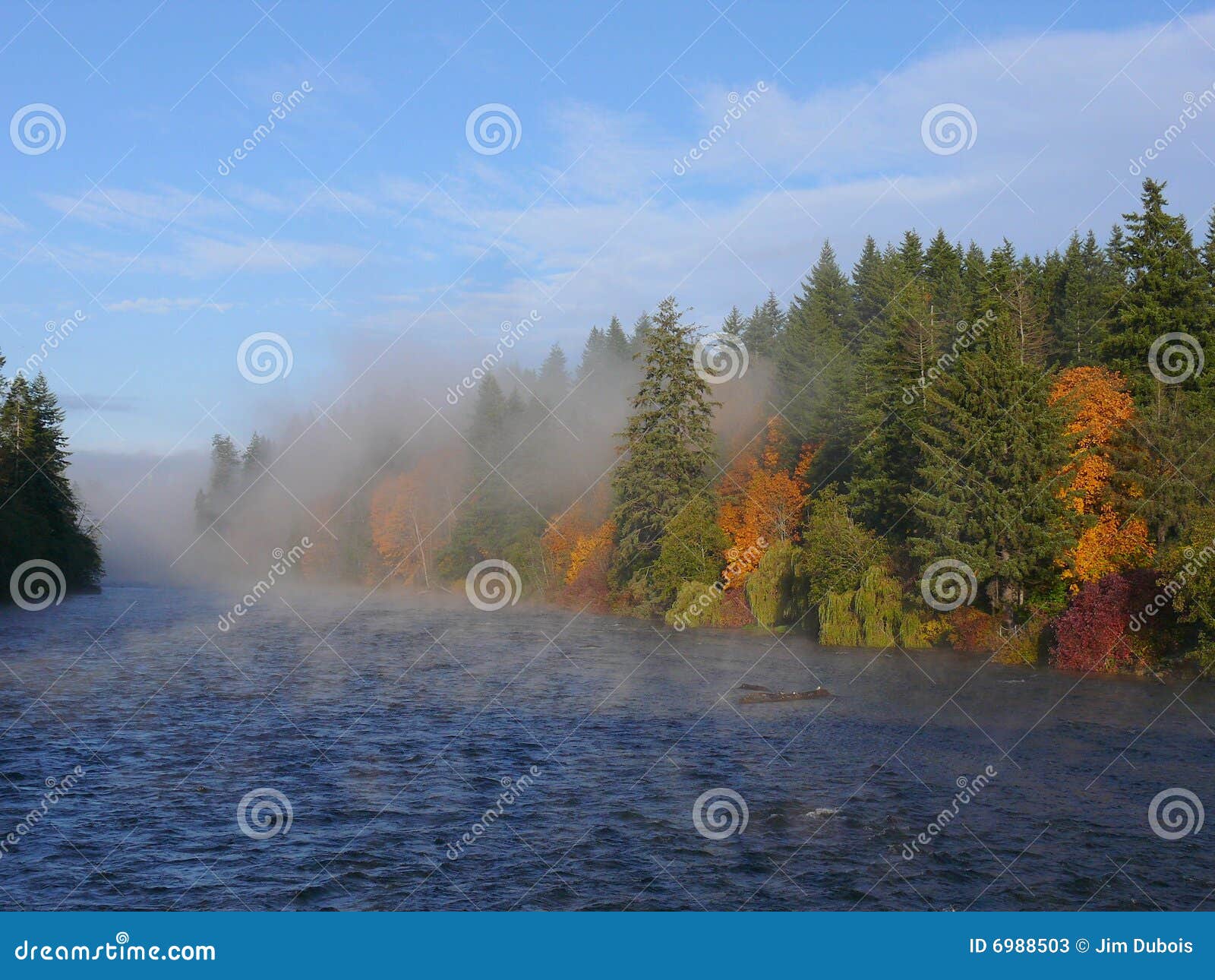 The River in Fall stock image. Image of harbor, river - 6988503