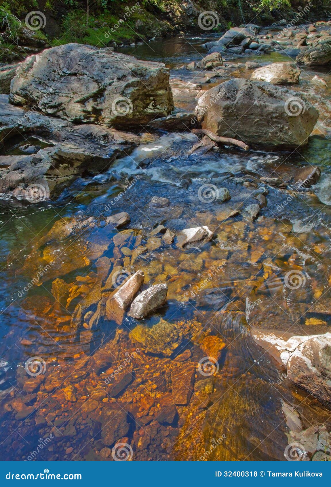 River Falloch stock photo. Image of natural, bute, falloch - 32400318