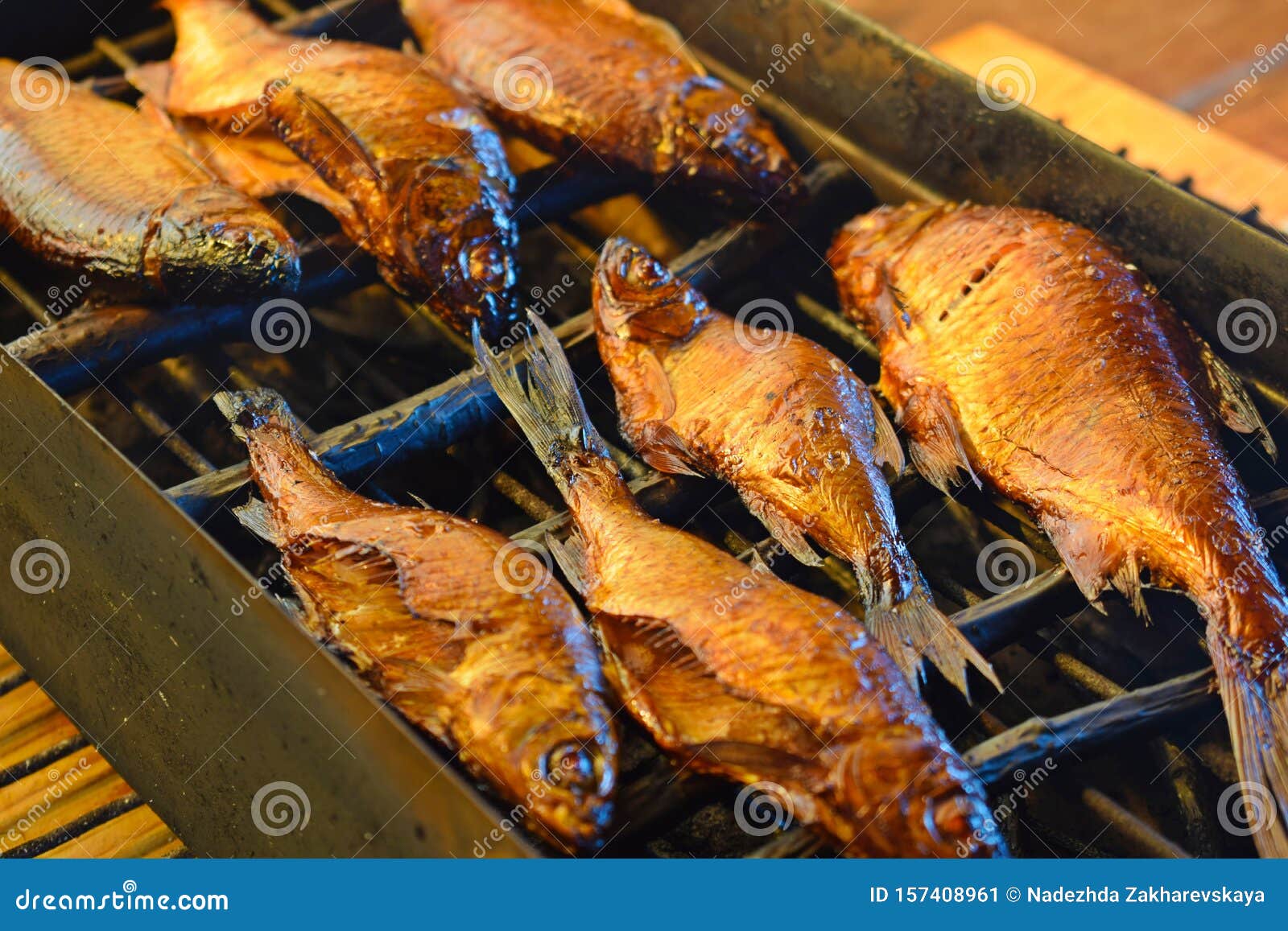 River fish cooked. stock image. Image of cuisine, delicious - 157408961